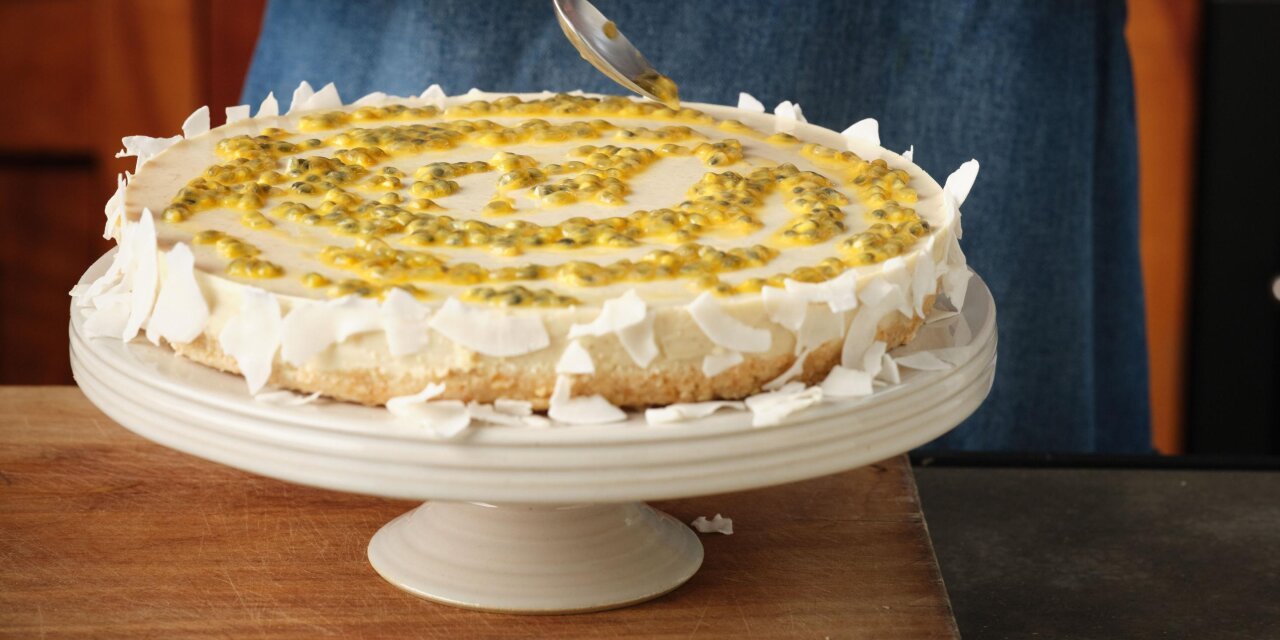 Maracuja-Kokos-Torte ohne Backen | Landlust